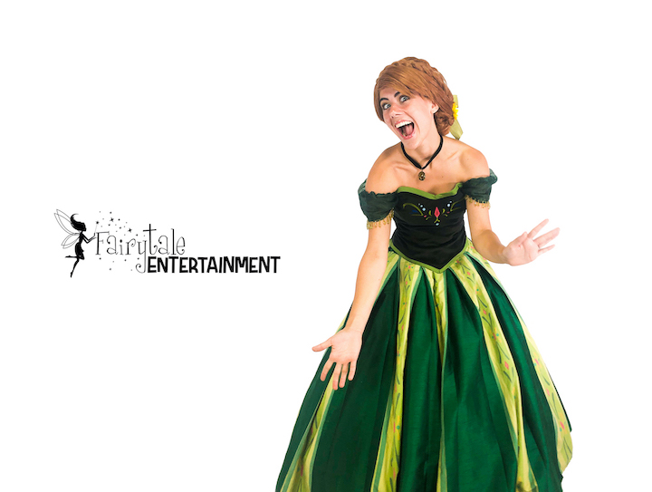 Frozen Anna Coronation Dress Concept Art