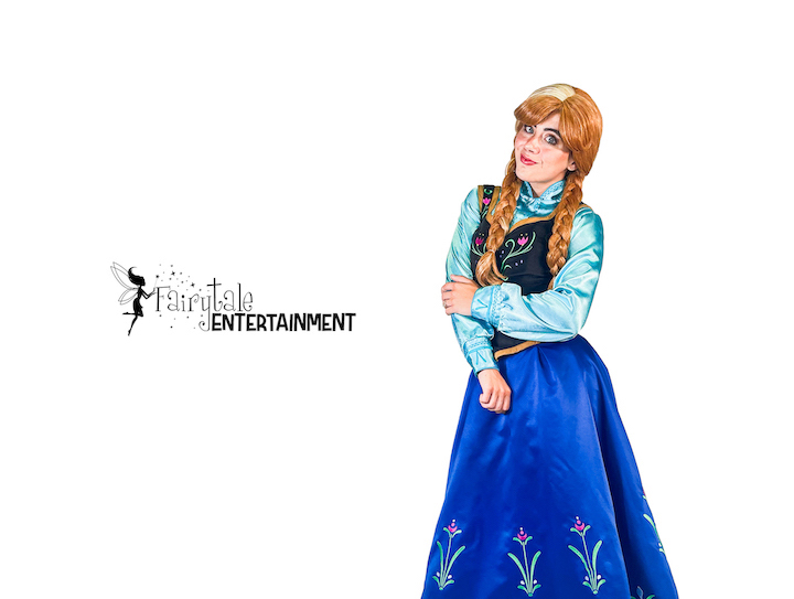 Anna Frozen Face Character