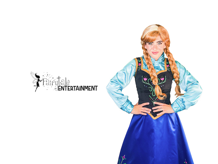 Anna Frozen Face Character